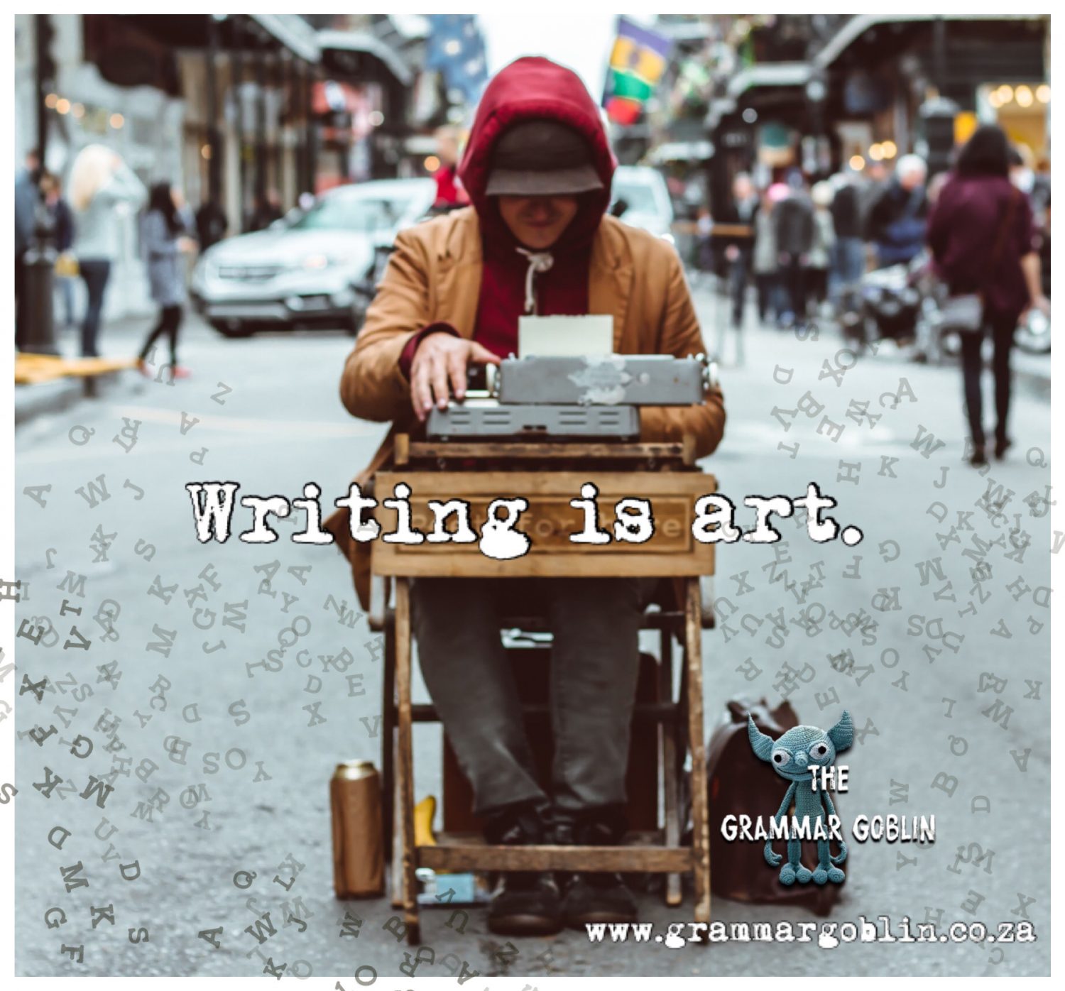 Writing is Art - Grammar Goblin